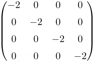 ¿Qué es una Matriz Escalar? (definición, ejemplos y propiedades)